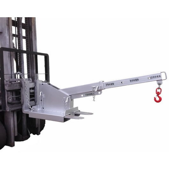 Tilt Jib Attachment 2.5 Tonne Long Melbourne | Forklift Jib Attachment ...